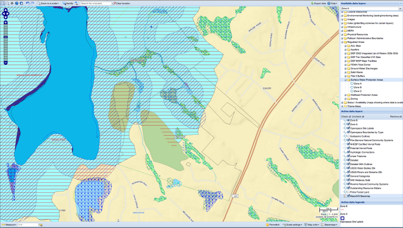 Spring Pond Woods: Maps