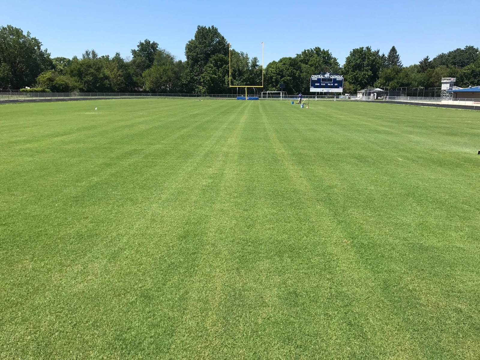 Smart Turf: Lafayette Central Catholic - Sand Channel Drainage ...