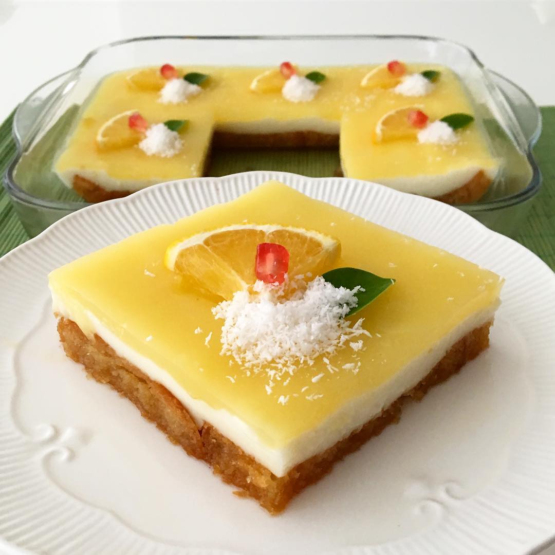 Portakallı Etimek Tatlısı - Lezzetli Sunumlar