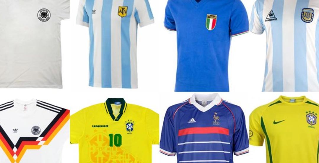 Here Are All 15 World Cup Winners Kits Since 1958 - Footy Headlines