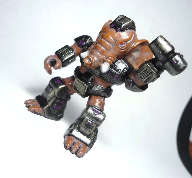 Ersicos Custom Works: Battle Beast Cobra, Barn Owl and Elephant