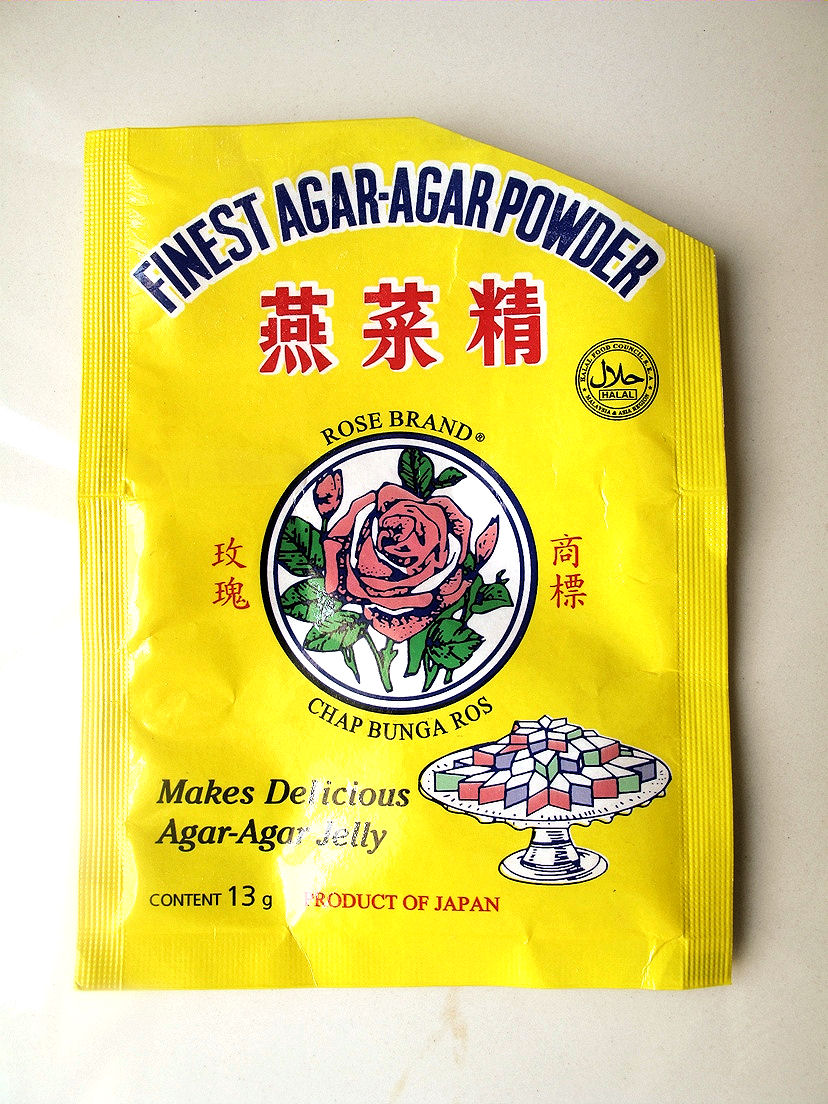 Foodiva's Kitchen: Coconut-Rose Agar Agar Dessert