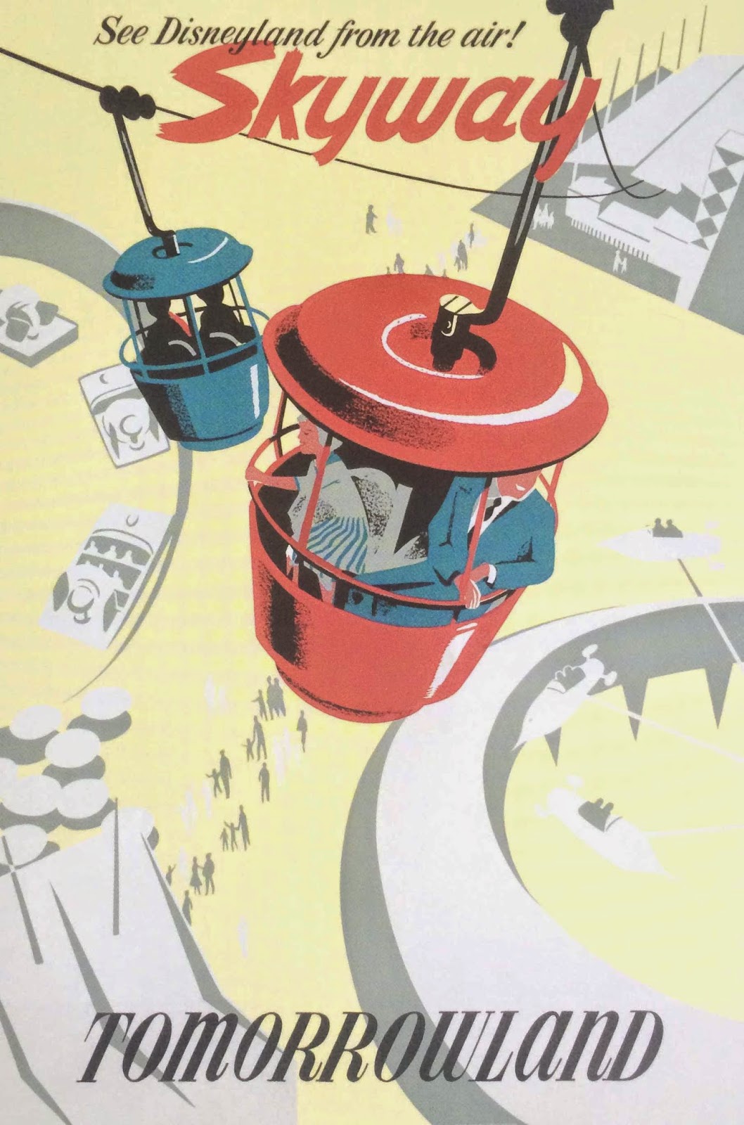 [94] Vintage Disneyland Ride Posters By Affiche Gif