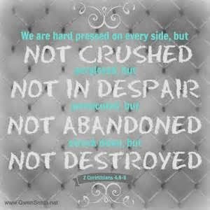 Merrie HansenLivin' Out Loud 4 Jesus: Crushed and perplexed, but not ...