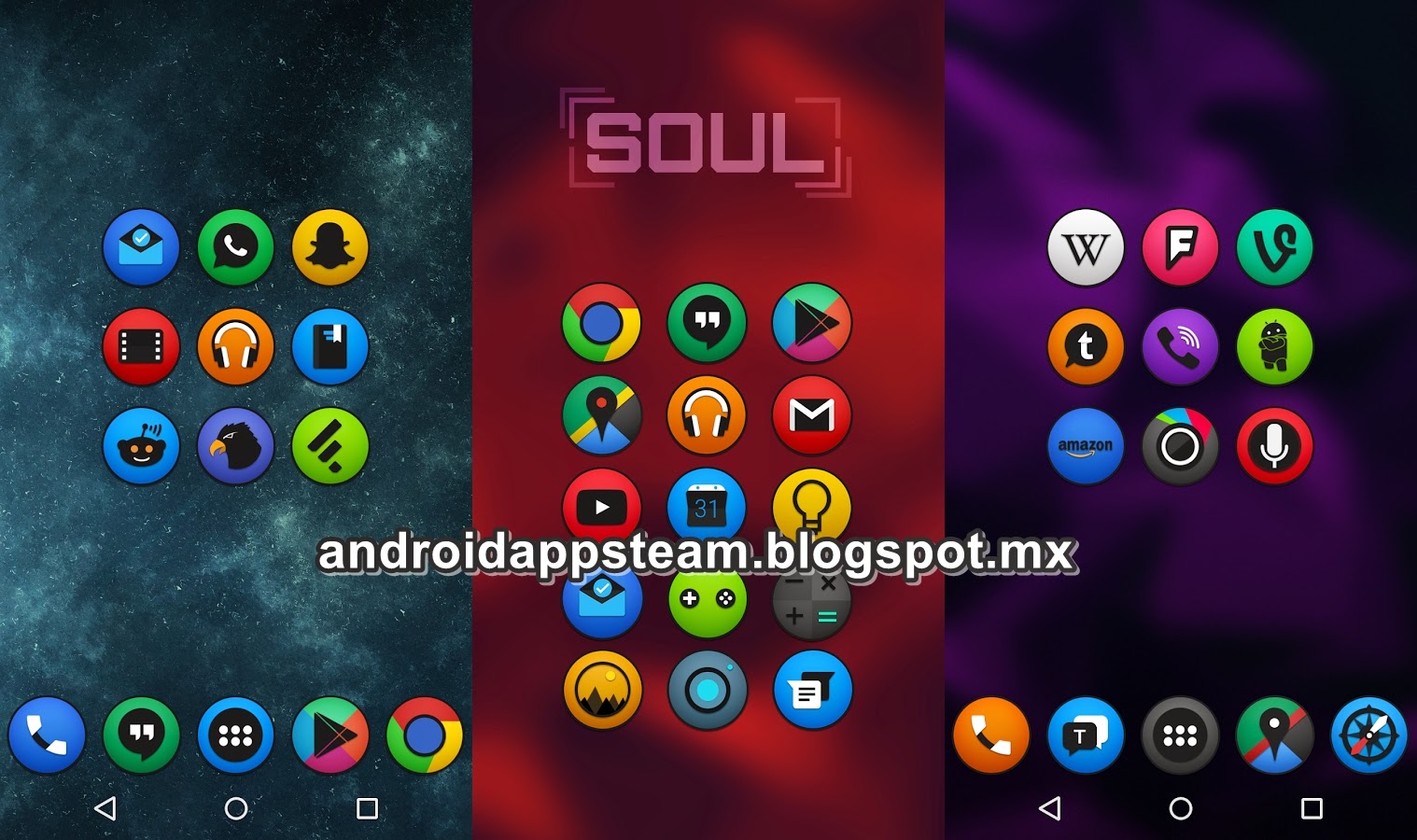 Soul - Icon Pack v4.3.1 ~ JUEGOS Y APLICACIONES ANDROID