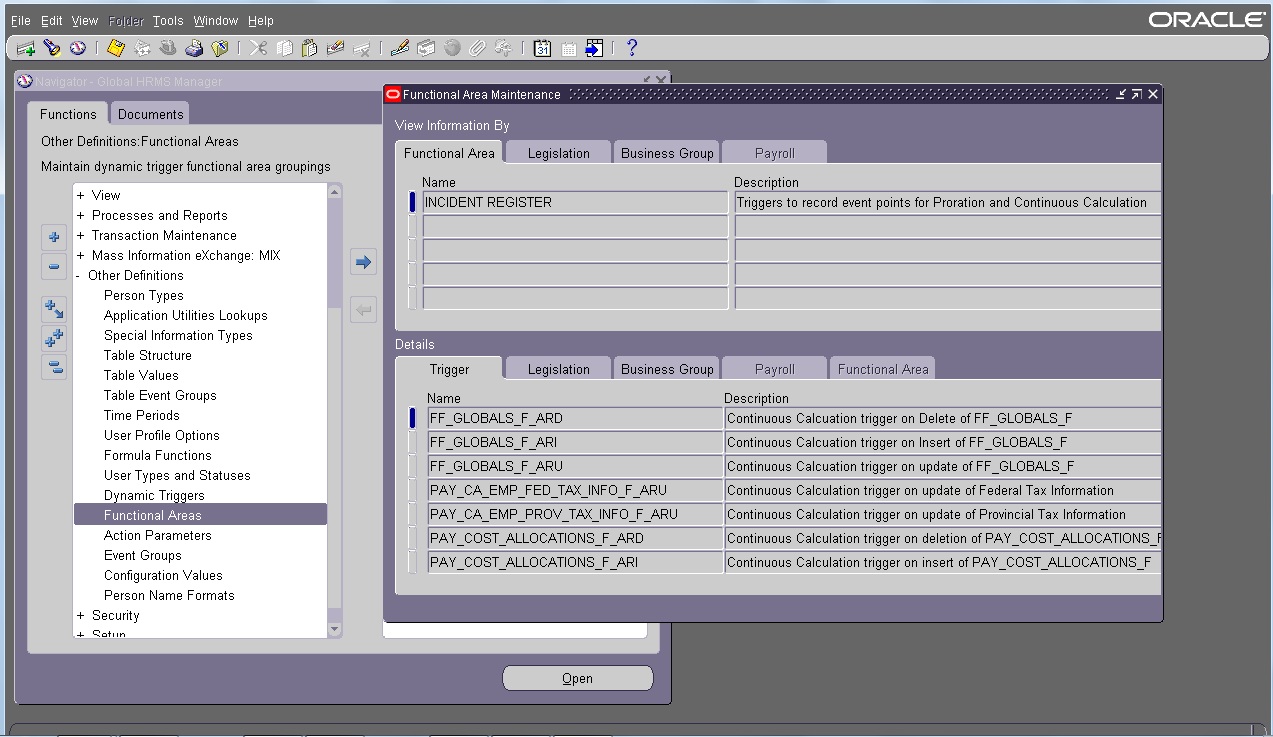 My Oracle World: Retro Pay Setup in Oracle HRMS Payroll