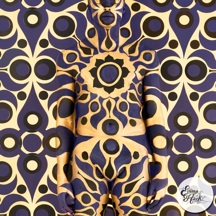 Birds and Girls - A arte de body painting de Emma Hack | Marte é para ...