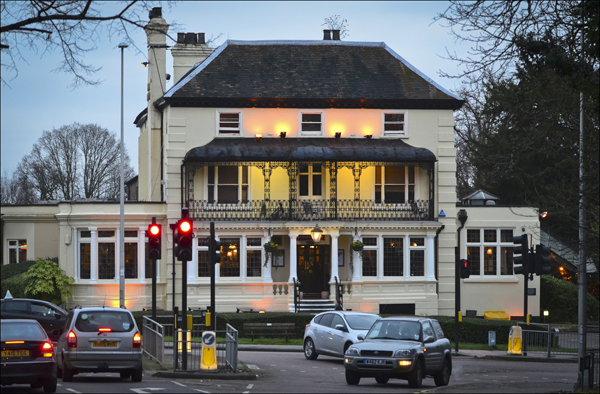 WANSTEAD DAILY PHOTO: THE EAGLE PUB AT SNARESBROOK