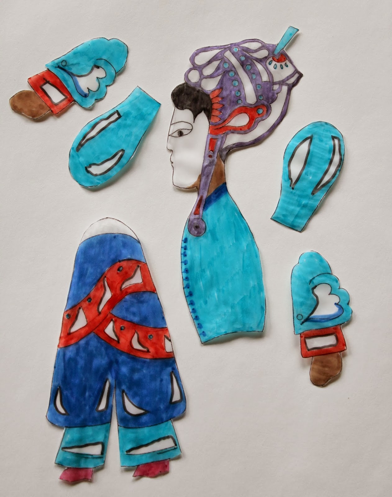 Marie's Pastiche: How to Make Chinese Shadow Puppets