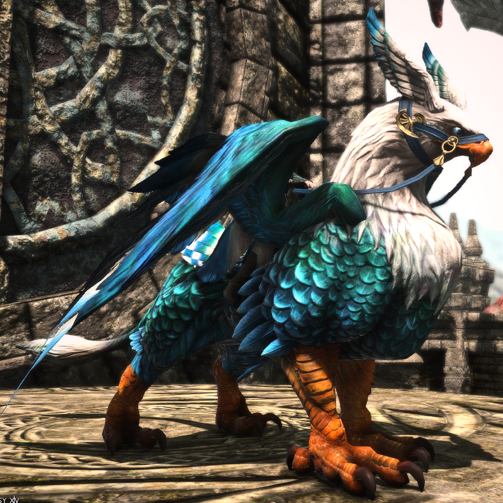 Griffin Retexture Pack x4 - The PrettyKitty Emporium | FFXIV Mods