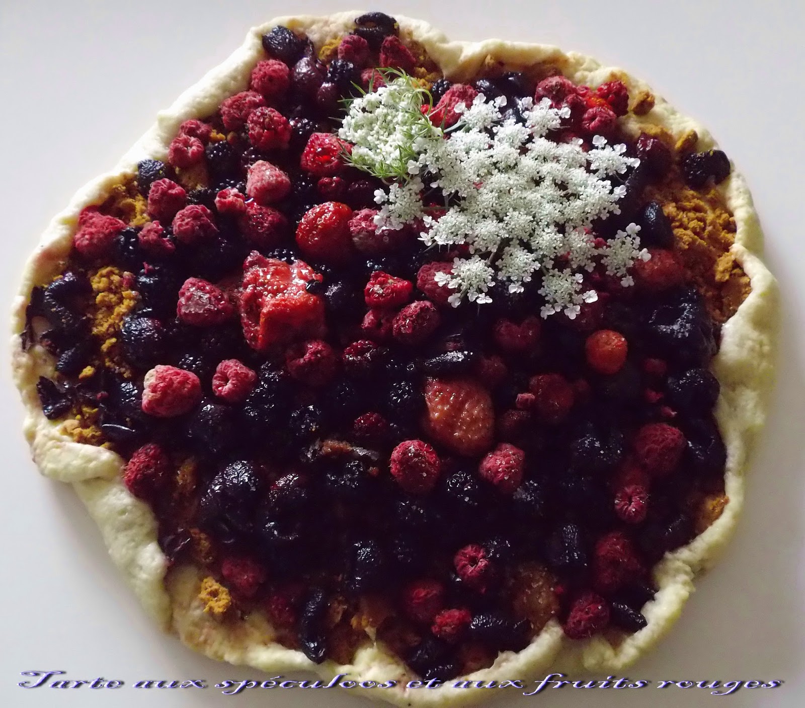 GATEAU GAGA - Love cakes: Tarte aux fruits rouges et spéculoos