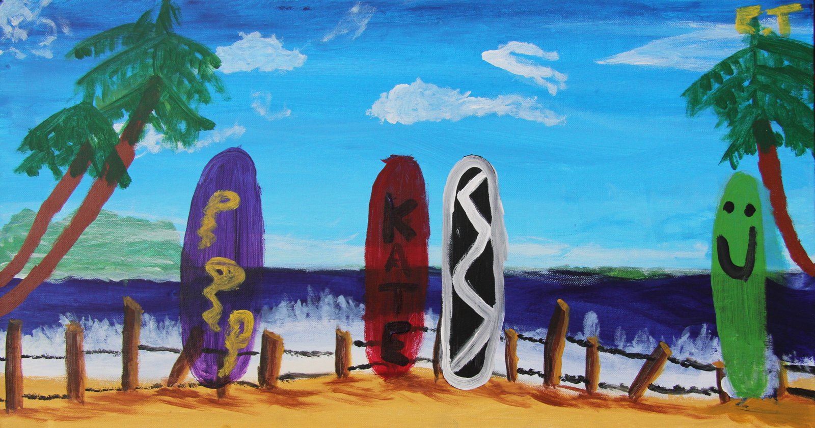 Ann Steer Gallery - Beach Paintings and Ocean Art: Kids Art Lessons ...