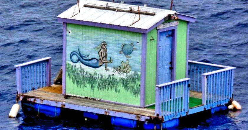 Bahama Bob's Rumstyles: The Mystery of the Mermaid House Floating in ...