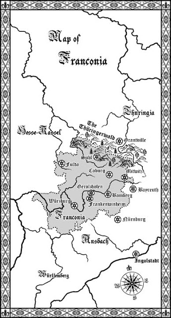 Map of Franconia