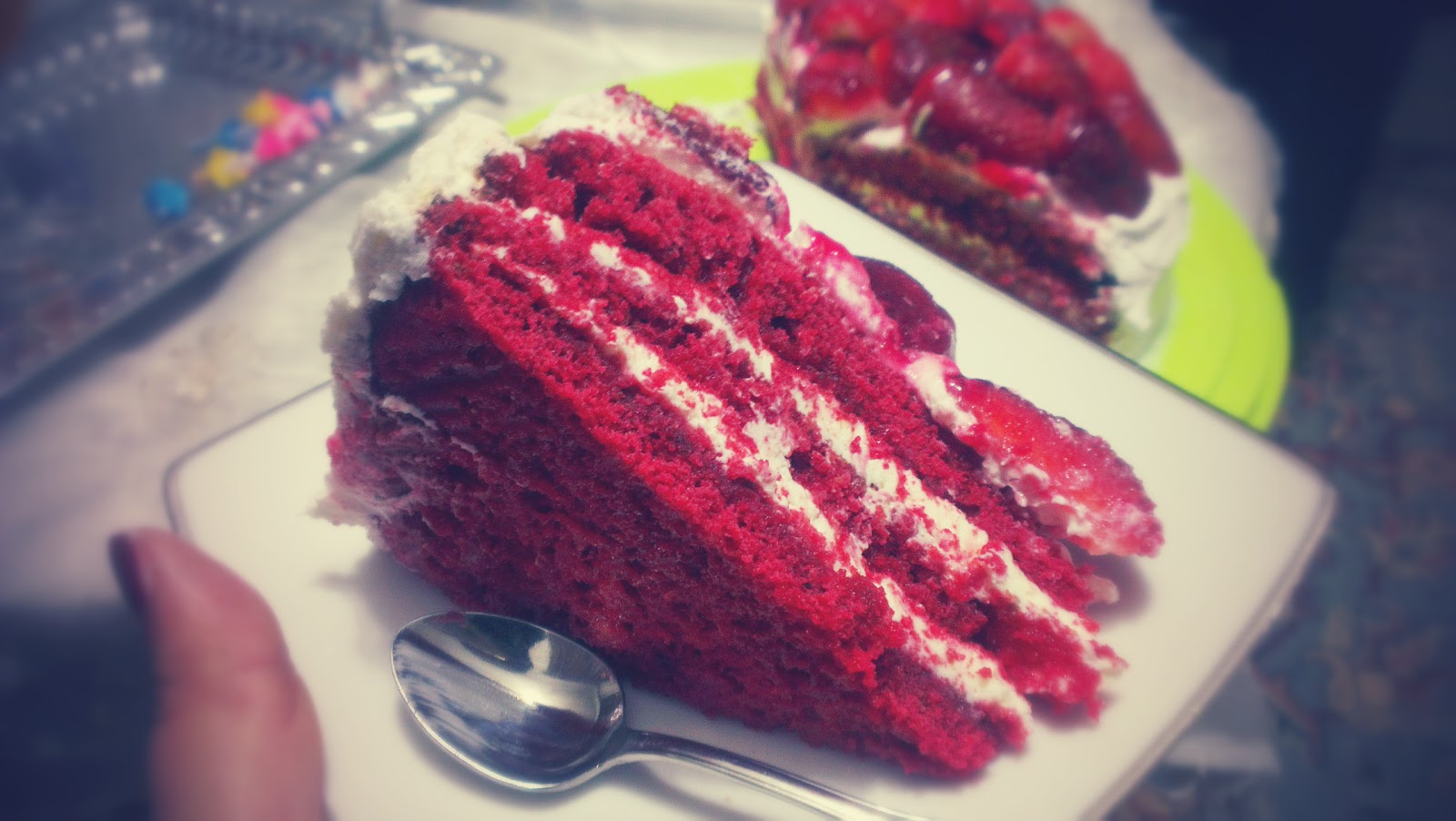 كوجينتي | Koujinti: Gâteau rouge velours - Red velvet cake