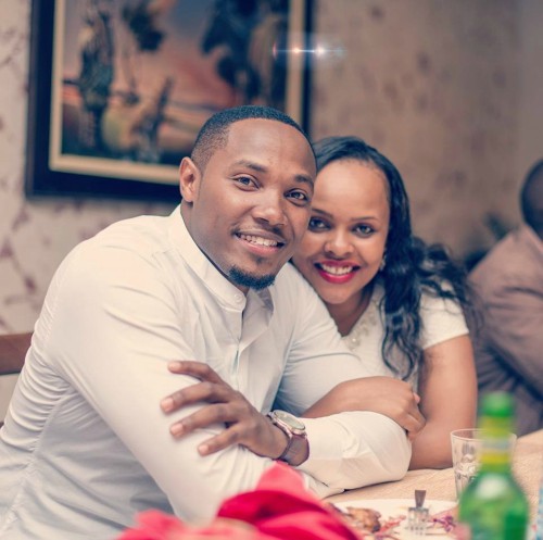 Bahati's girlfriend WAS actually married to this handsome man ...