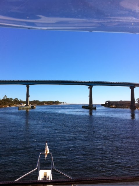 Once in a Blue Moon: Sunday, January 12: Orange Beach to Pensacola, FL