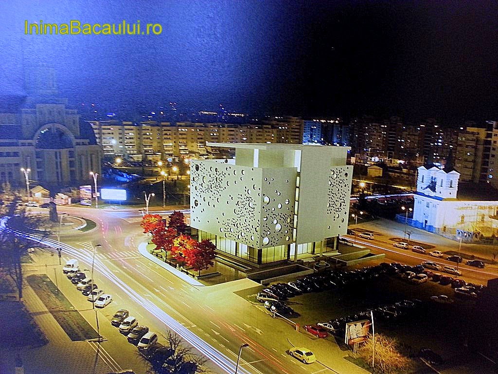 Inima Bacăului: Cum ar putea arata Primaria Bacau