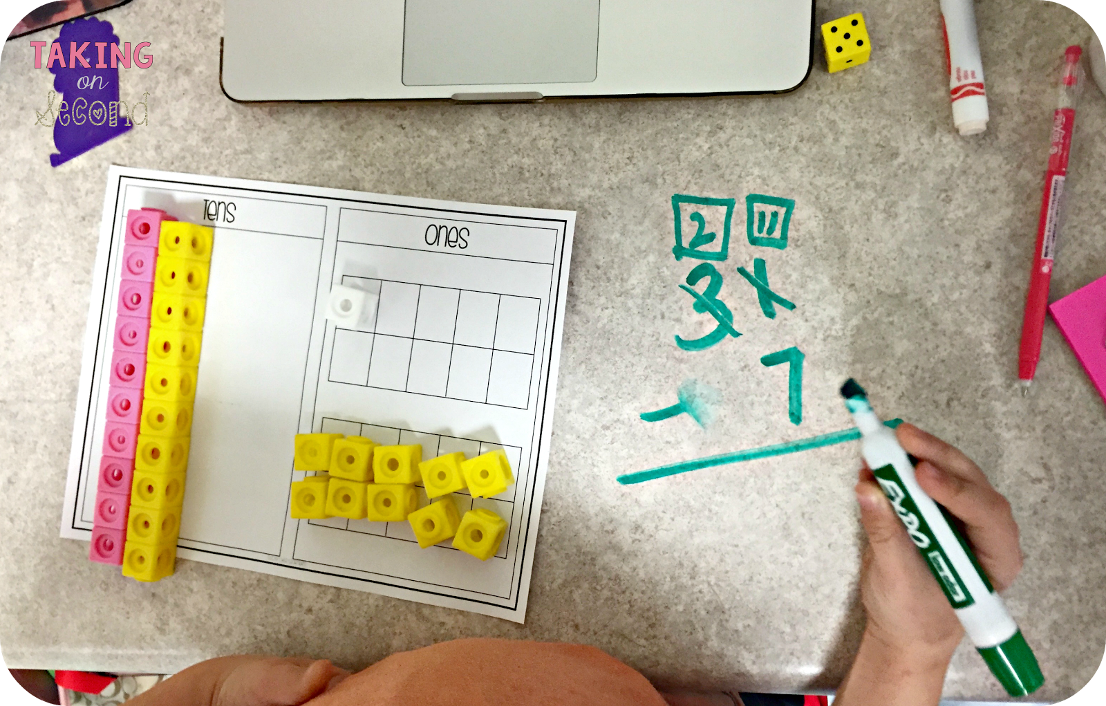 Ways to Make Subtraction with Regrouping Less Stressful - Taking on Second