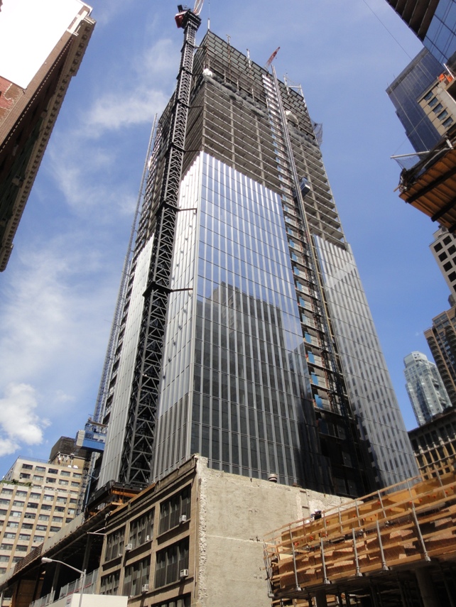 On West 54th: Three Hotels, One Office Tower, One Rat, Plenty Of Glass!