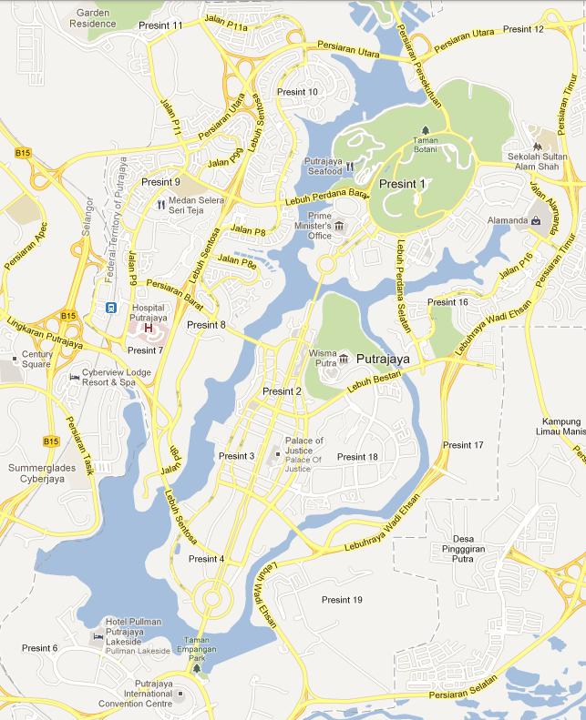 Footsteps - Jotaro's Travels: Sites : Putrajaya Lakeside - Putrajaya ...