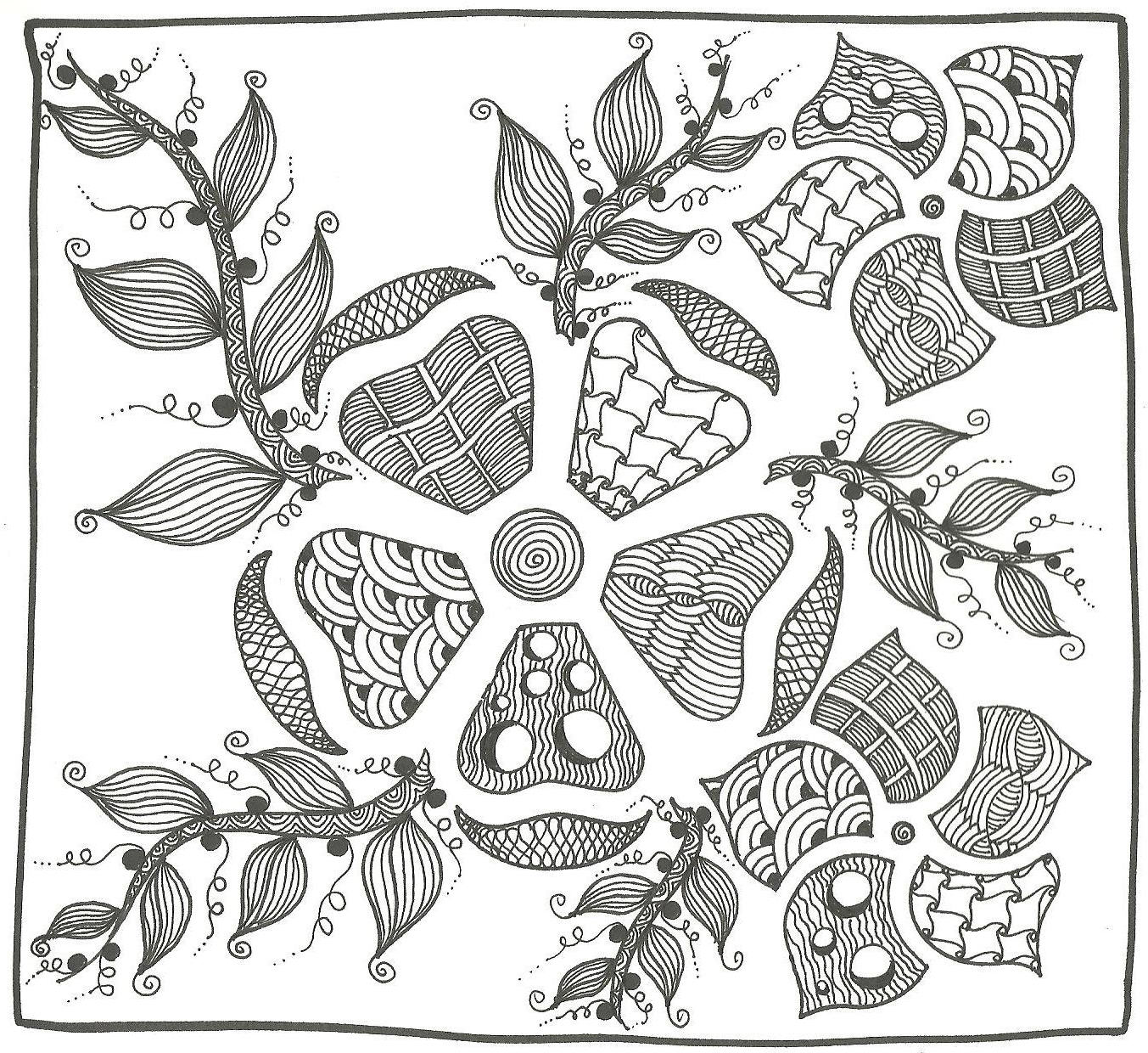 Journey Through Zentangle Art
