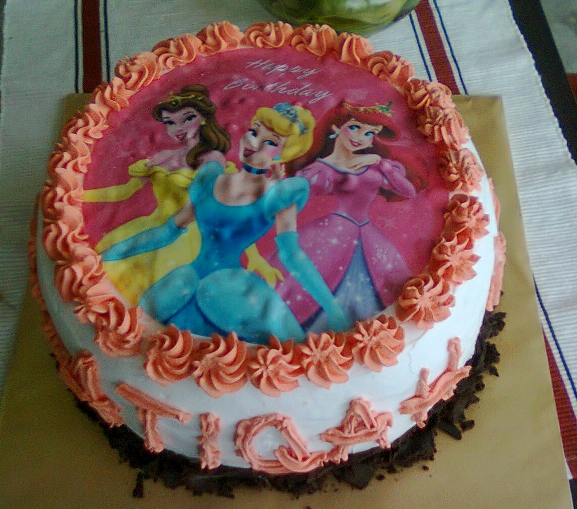 Kek Aiskrem Princess * Ucu Bakery Homemade