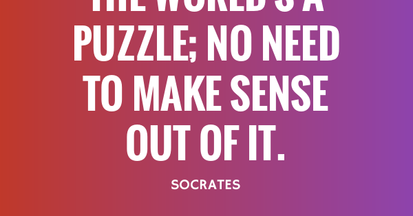30+ Puzzle Quotes - QUOTEISH