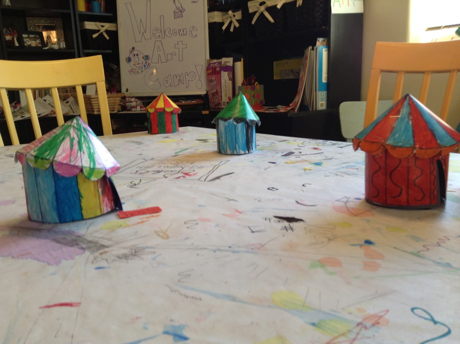 Rachel's Art School for Kids: cIrCuS tEnTs