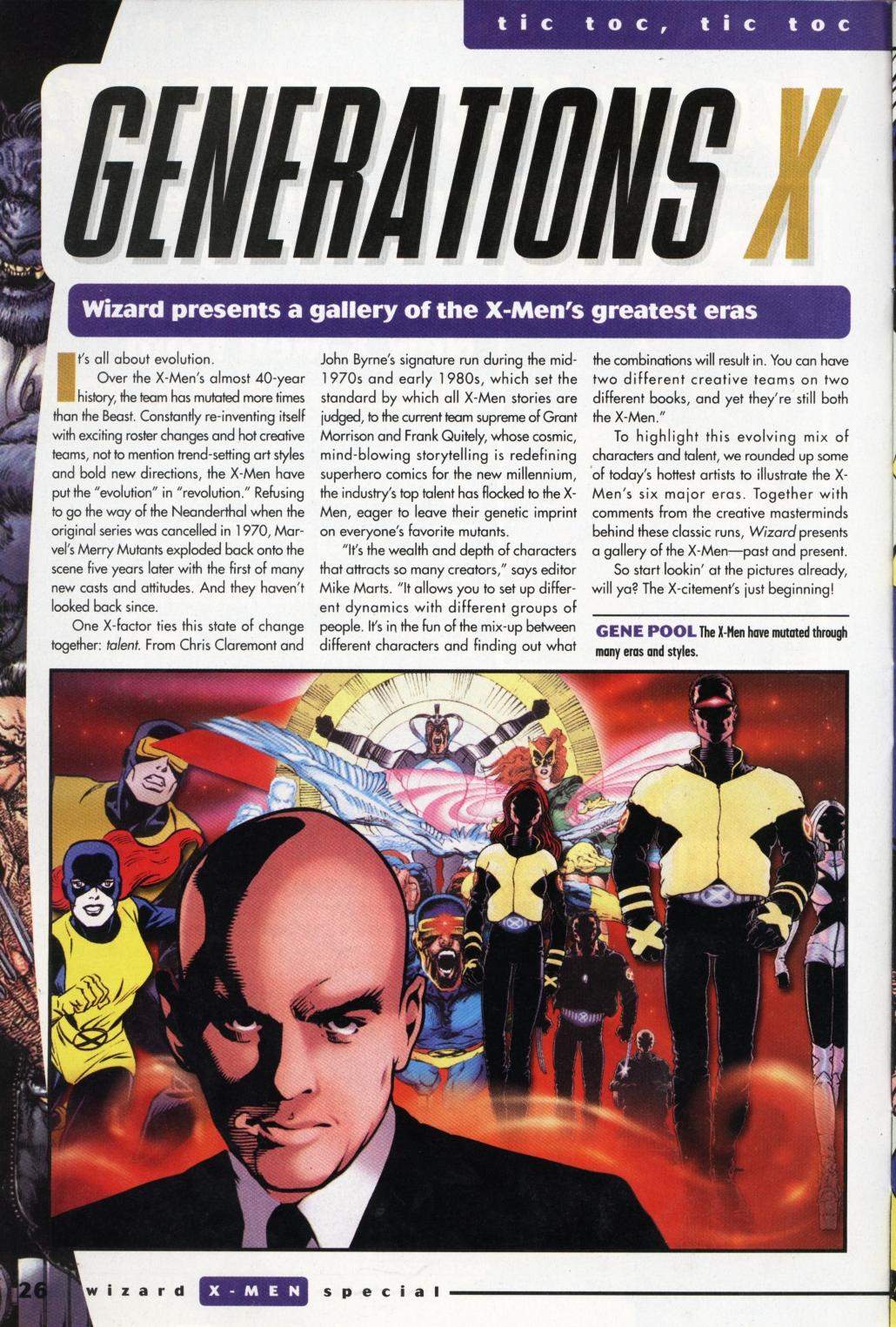 The Dork Review: Wizard's Presents X-Men's Greatest Eras