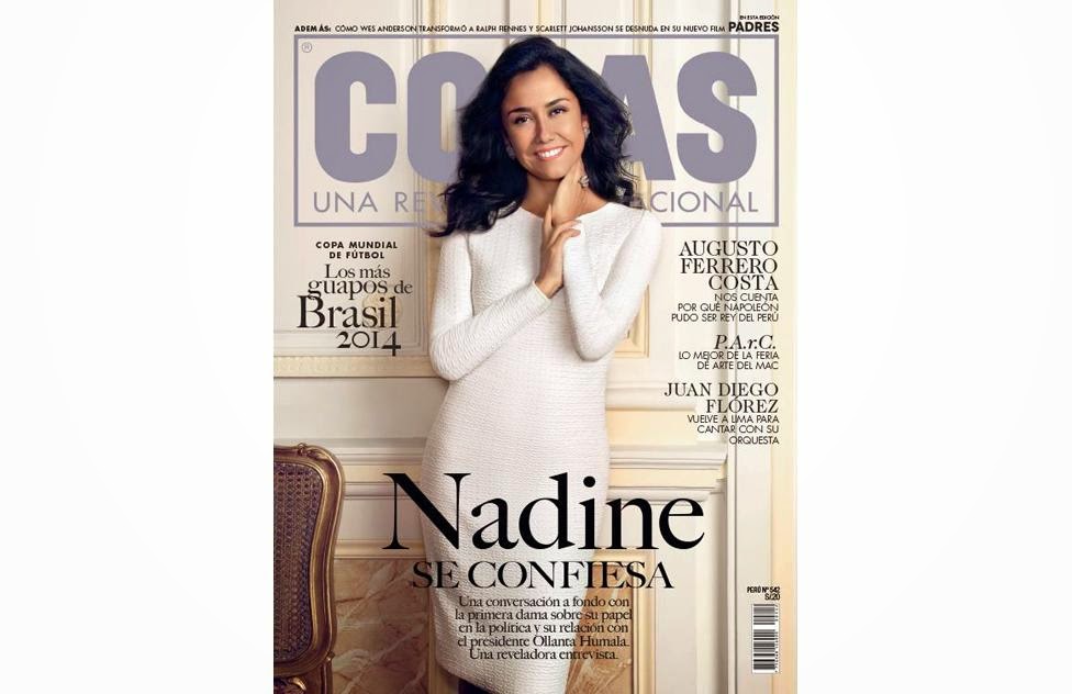 PRENSA ITV PERU: REVISTA `COSAS` RESPONDE A NADINE HEREDIA: NO CEDIMOS ...
