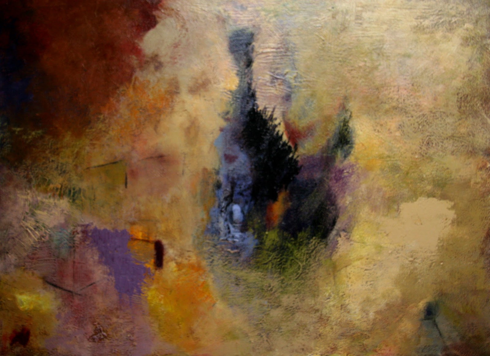 MIS CUADROS (Pintura abstracta): ABSTRACCIÓN HOLANDITA (MINERAL)