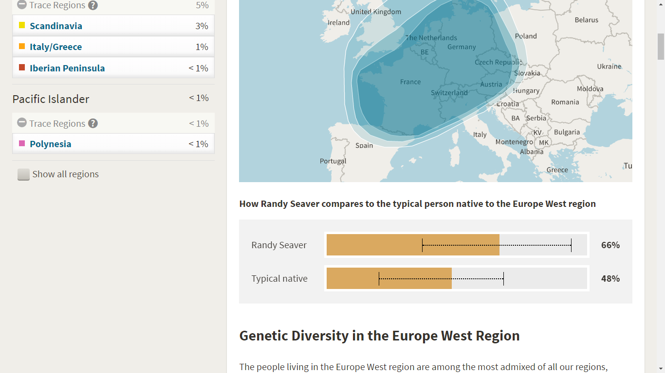 Genea-Musings: AncestryDNA Update - December 2016