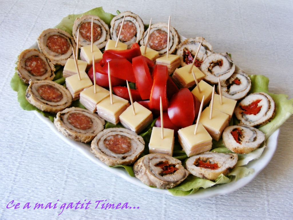 Ce a mai gatit Timea...: Platouri cu aperitive