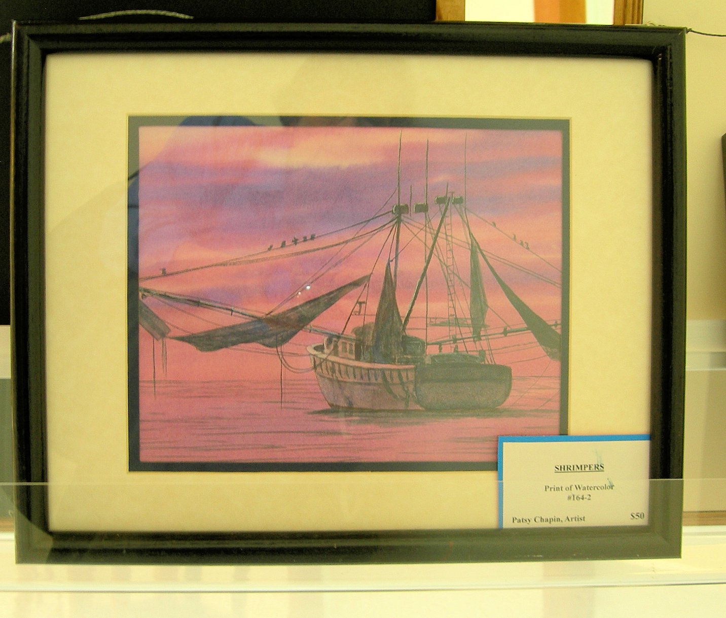 Garibaldi Maritime Museum: Artist Patsy Chapin for the month of July