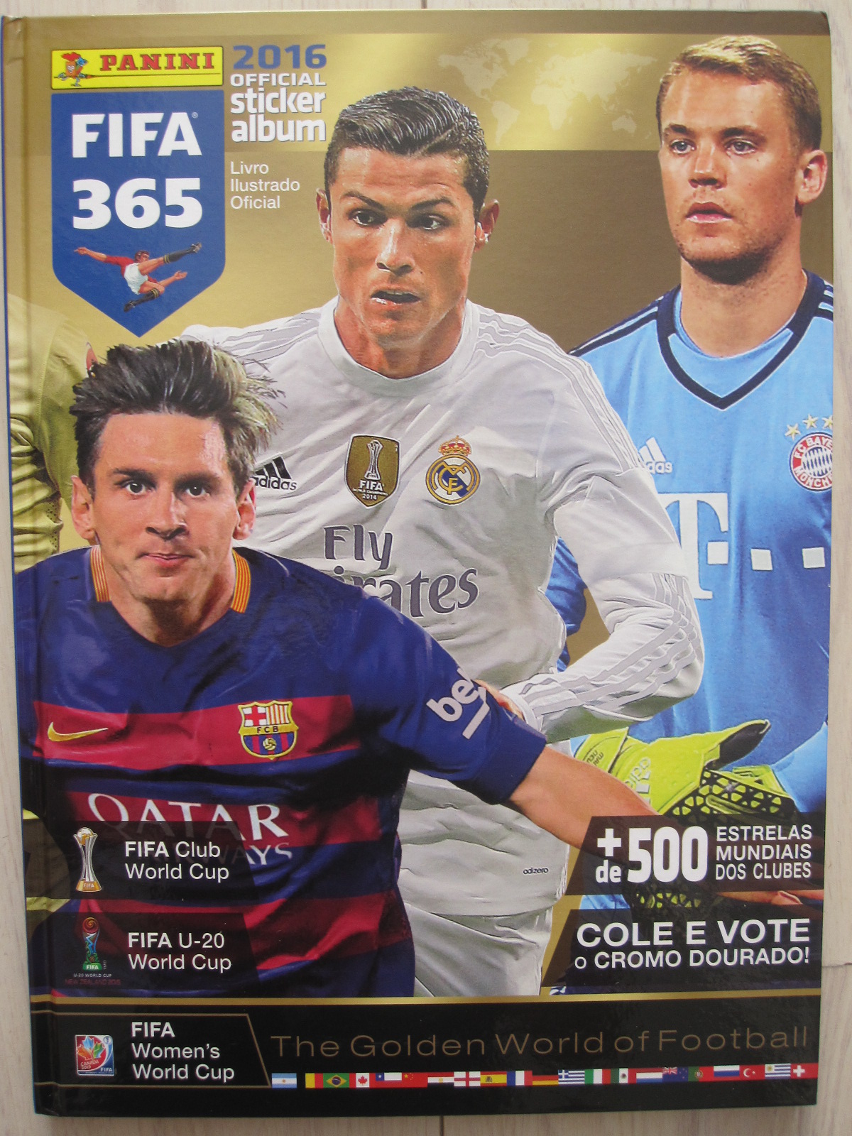 Only Good Stickers: Panini Fifa 365 2015/2016 - Hardcover Album