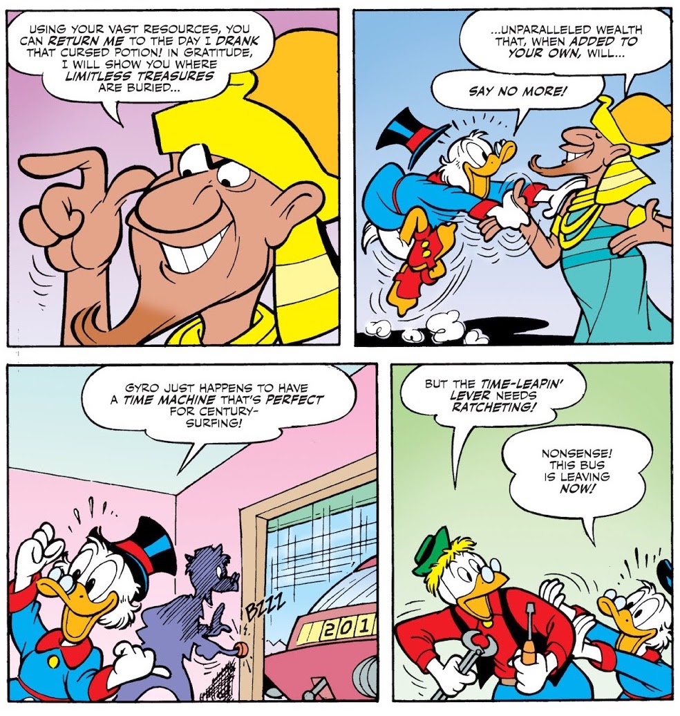 Duck Comics Revue: "Money Is the Root of Upheaval!"