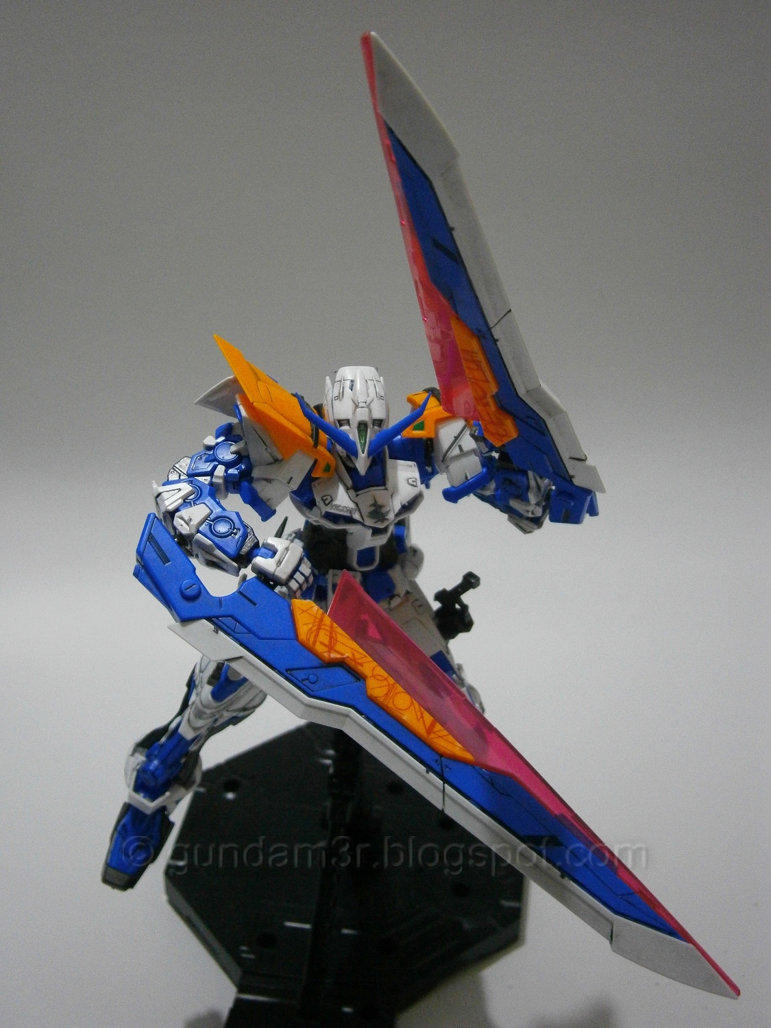 Gundam Astray Blue Frame Second Revise MG Review Part 3