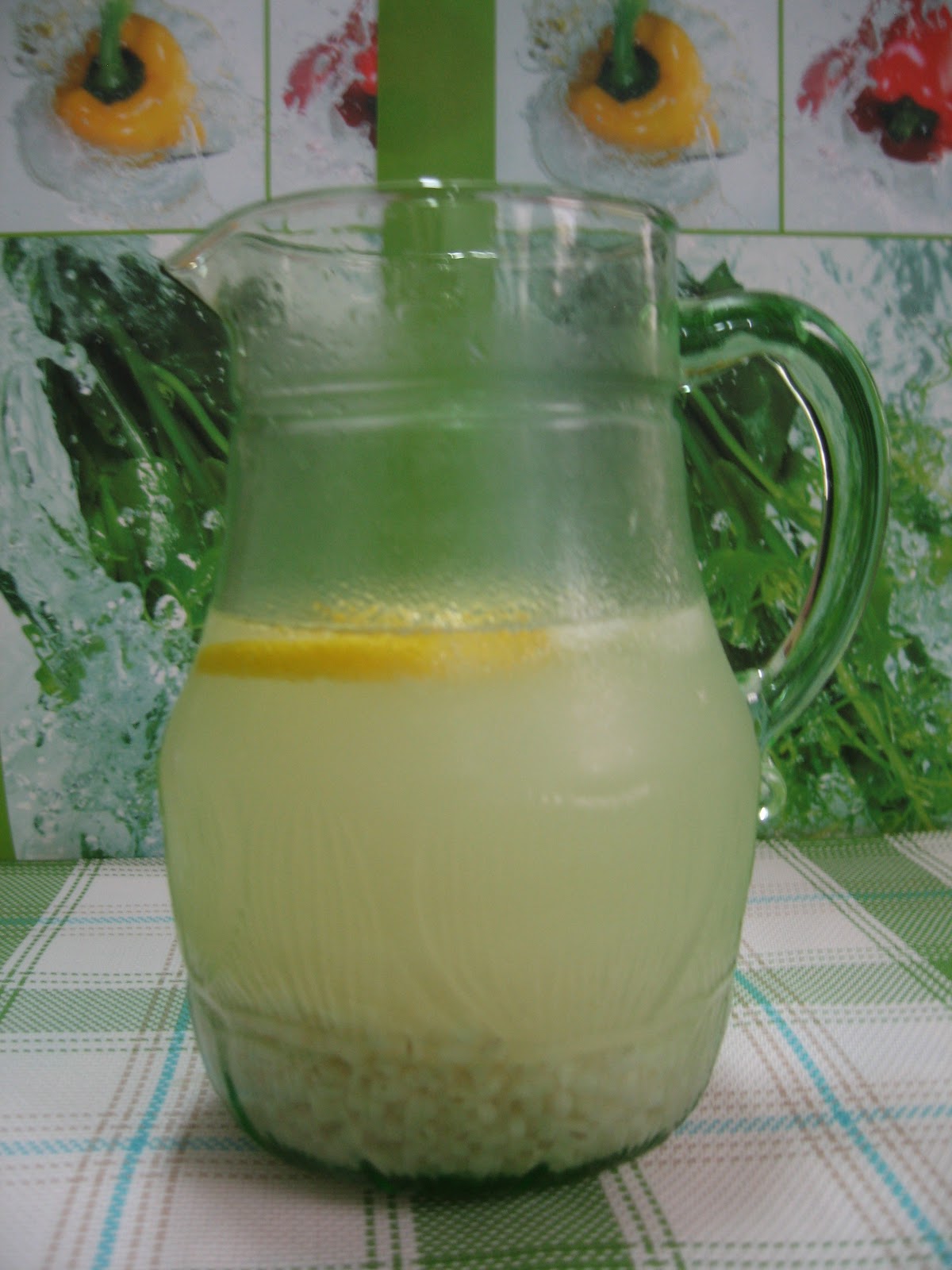 Sumptuous Flavours: Lemon Barley Drink 柠檬薏米水