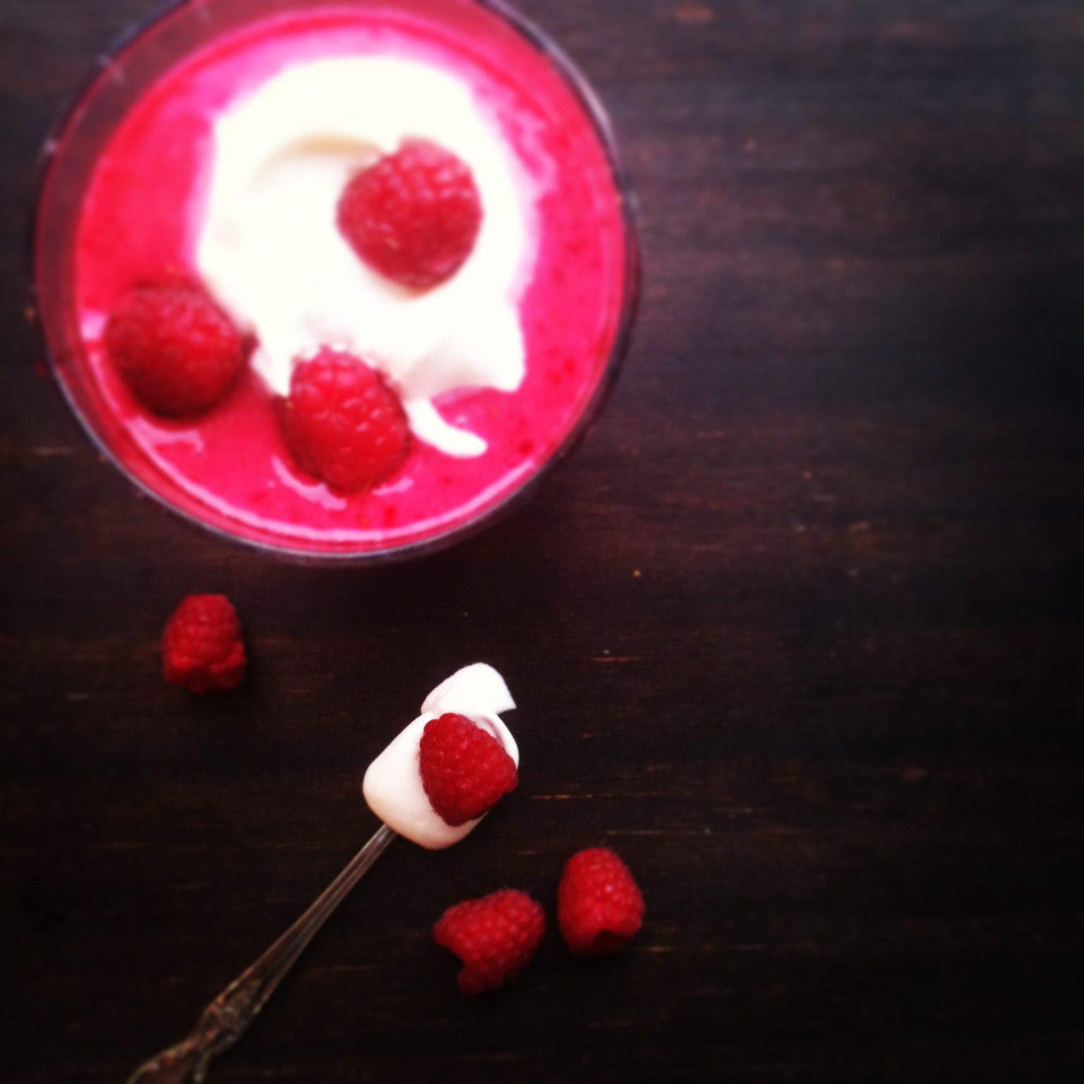 Butter & Chocolate -: - Red Raspberry Smoothie