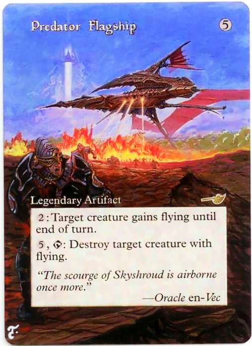 MTG Alters By Tila: Predator, Flagship -Nemesis