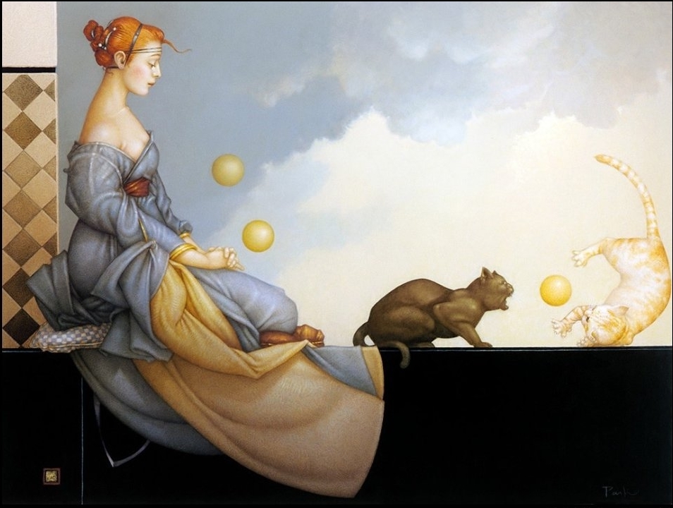 Michael Parkes, 1944 | Magical Realism painter : 네이버 블로그