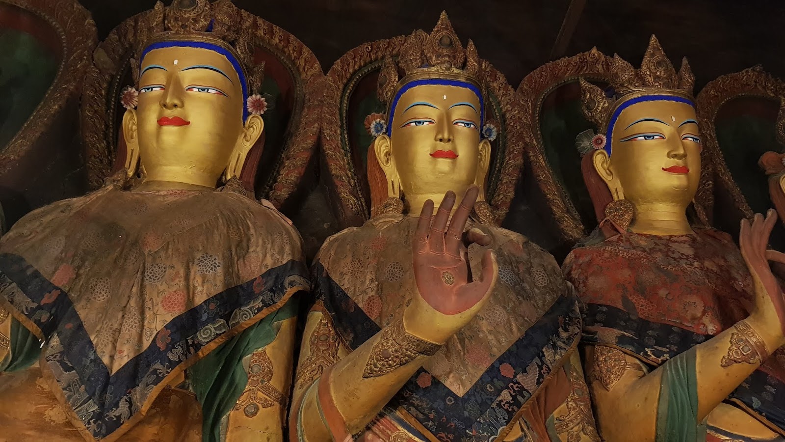 Nomadic Joe: Inside of Palkor Chode Monastery