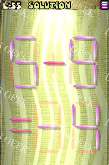 Matches Puzzle [Episode 11] Level 55 Solution ~ Doors Geek