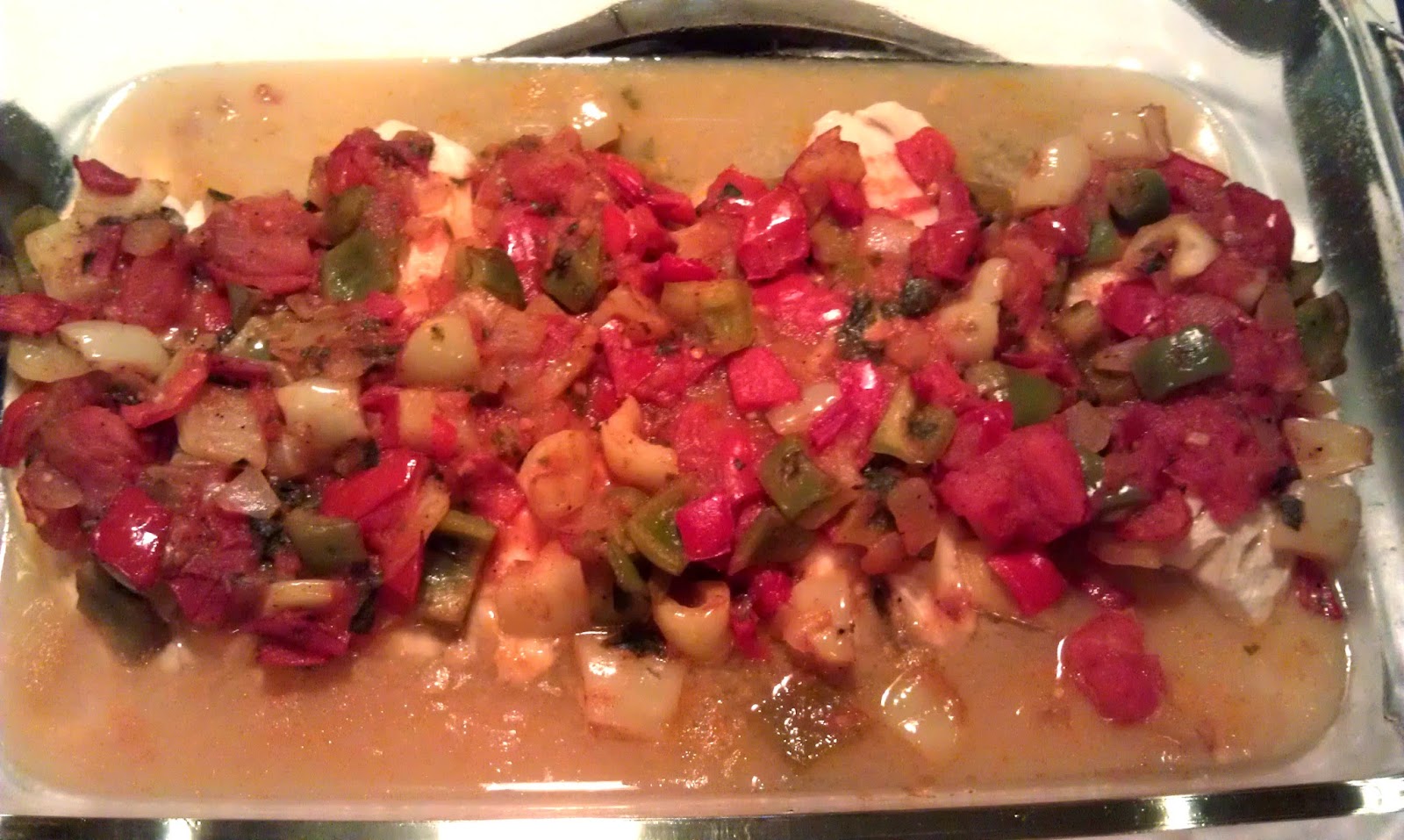 Beth's ≈Mostly≈ Healthy Kitchen: Peppers Aplenty? Make Some Fish With ...