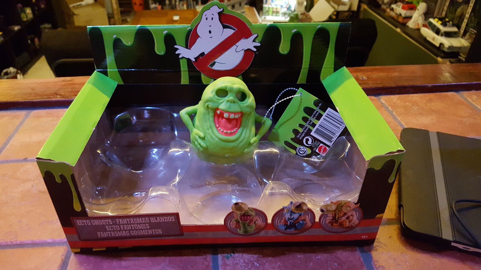 Who Ya Gonna Collect?: My Main Squeeze - Slimer Gelatin Toy