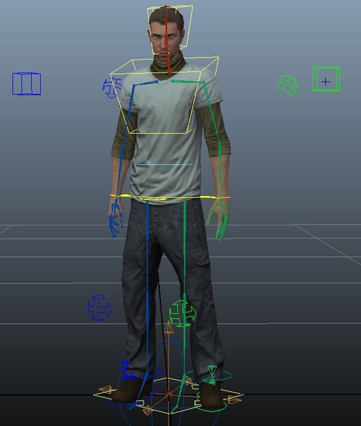 Tom's animation "stuff": Human rig for sale!