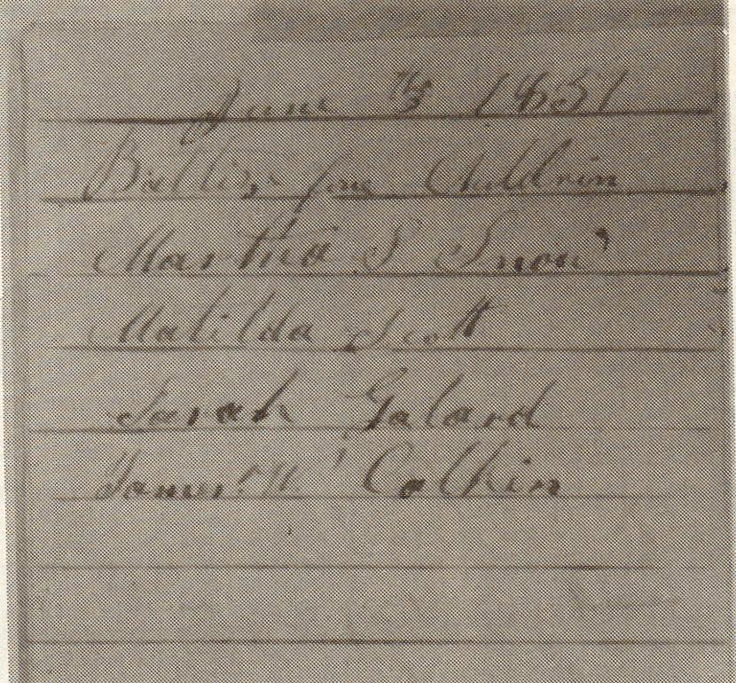 Miller-Anderson Histories: MARTHA JANE SNOW (EDMISTON) 1827-1892