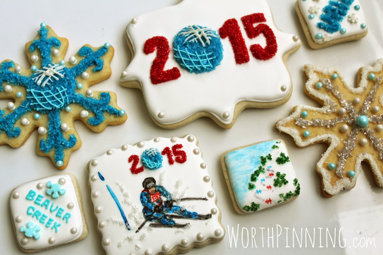 Worth Pinning: 2015 World Ski Championship Cookies