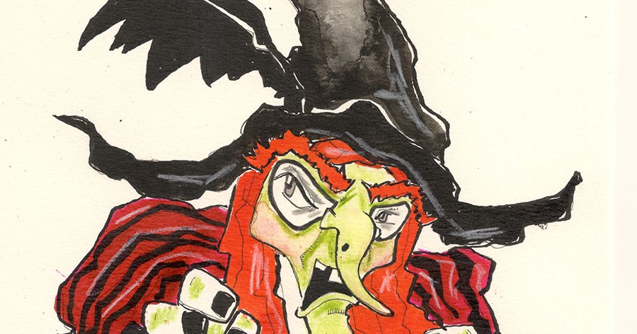 Random Drawings: H. R. Pufnstuf - Witchiepoo
